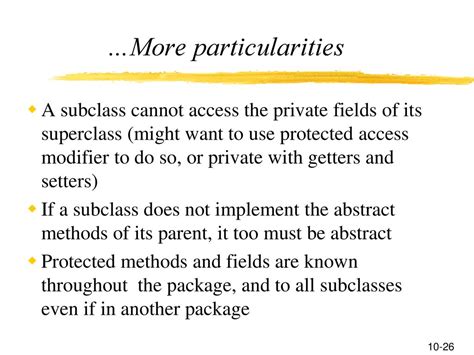 A Few Uses Of Inheritance In Java Ppt Download