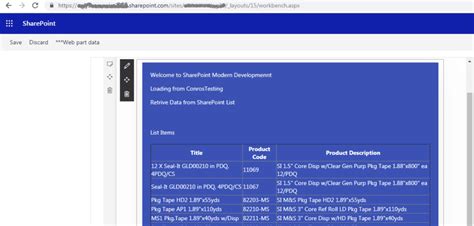 Display Sharepoint List Items Using Spfx Sharepoint Framework 2