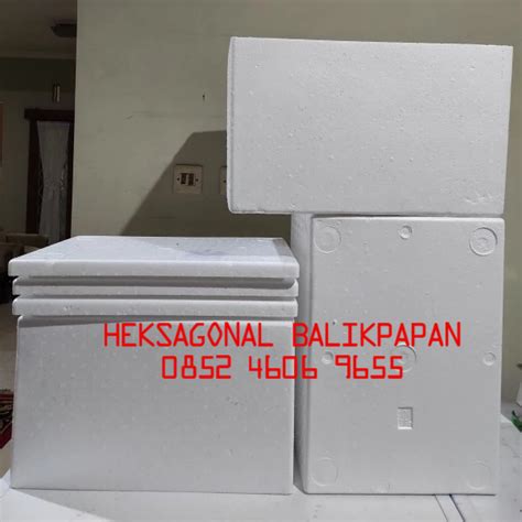 Styrofoam Box Balikpapan 0852 4606 9655 Heksagonal