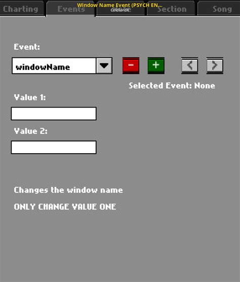 Window Name Event Psych Engine Lua Modding Tool For Friday Night Funkin Fnf Modding Tools