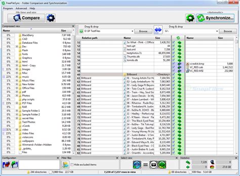 FreeFileSync Screenshot And Download At SnapFiles Com