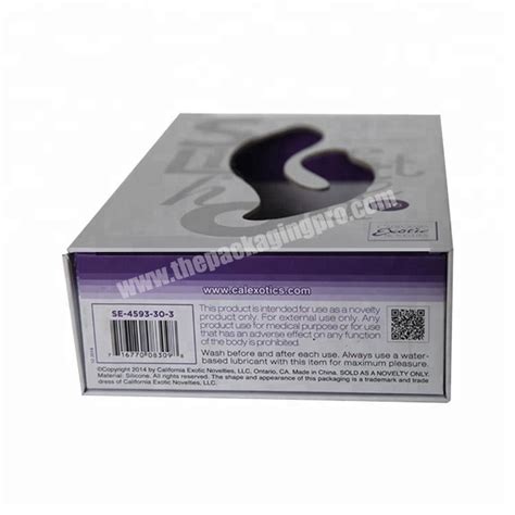Small Batch Custom Cardboard Antique Book Shape Box Sex Toys Package