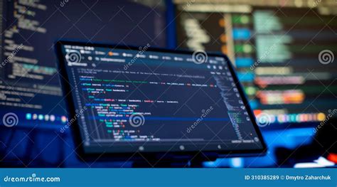 Digital Technology Industry Concept Development Of Programming And