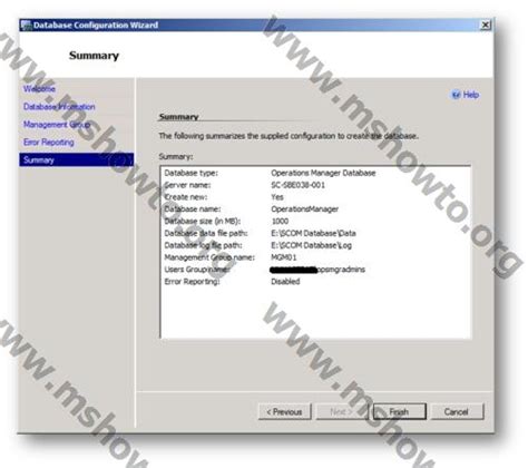 Scom 2007 R2 Operations Manager Databasein Sql Server 2008 R2 Üzerine Kurulumu