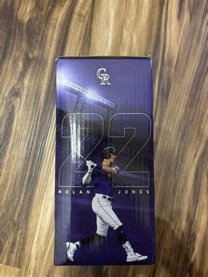Nolan Jones Sga Bobblehead Colorado Rockies 6222024 King Soopers