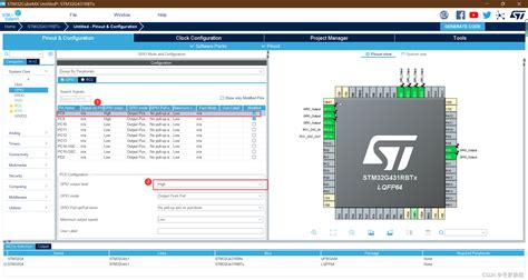 蓝桥杯嵌入式（stm32g431rbt6）入门第一天——点亮led｜csdn创作打卡 stm32g431rbt6启动设置 csdn博客