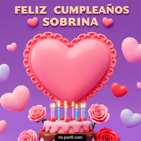 Tarjetas De Cumpleaños Fiesteras Para Tu Sobrina ¡descarga Gratis