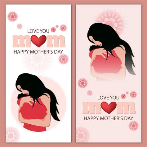 Día De La Madre Vector Premium