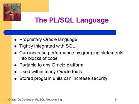 Objectives L L L Plsql And Application Programming