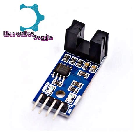 Jual Modul Sensor Kecepatan Optocoupler 4 Pin Optical Speed Encoder