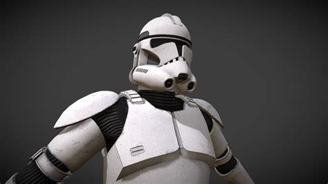 Star Wars Clone Trooper Phase 2 Drawings