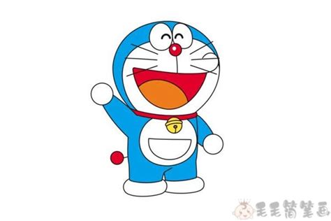 各种造型的机器猫简笔画 哆啦a梦简笔画 毛毛简笔画