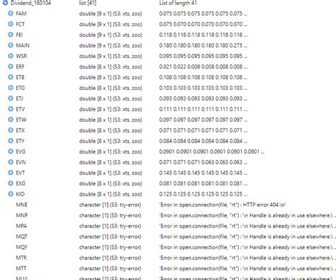 Quantmod I Got An Error While Importing Dividend From R Stack Overflow