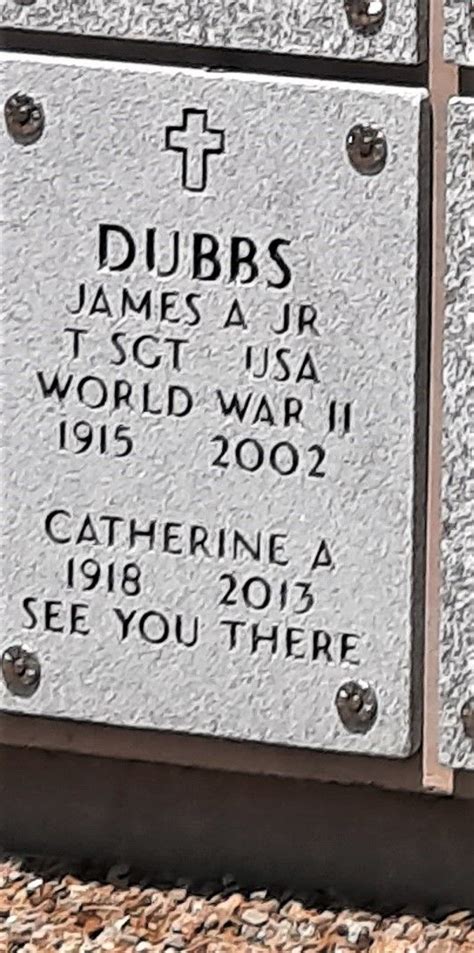 James A Dubbs Jr 1915 2002 Find A Grave Memorial
