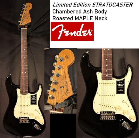 Fender Limited Edition Player Ii Stratocaster Chambered Ash Body
