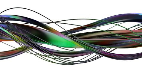 금속 무지개 빛깔의 섬세한 선 금속 세트 고립 된 추상 극적인 현대 럭셔리 럭셔리 3d 렌더링 그래픽 디자인 요소 배경 3차원 형태에 대한 스톡 사진 및 기타 이미지