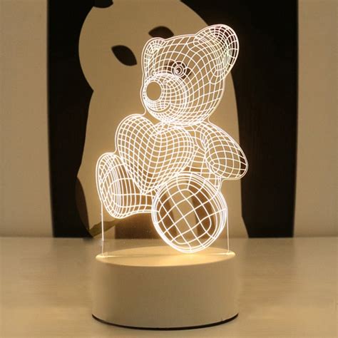 쿼르디 Led 아크릴 3d Usb형 무드등 하트 곰 에누리 가격비교