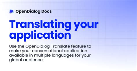Translating Your Application Opendialog Docs