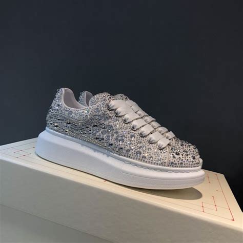 Alexander Mcqueen Diomond Rhinestone Shoes Sneakers Trainers Women Men