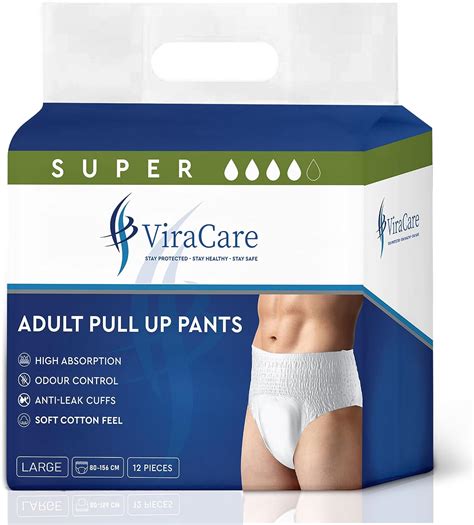 Viracare Adult Incontinence Pull Up Pants For Unisex Heavy