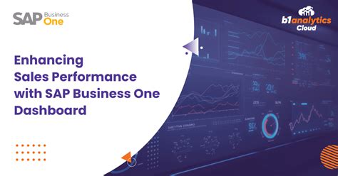 Enhancing Sales Performance With Sap Business One Dashboard