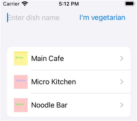 Dummy Restaurant App With Swiftui