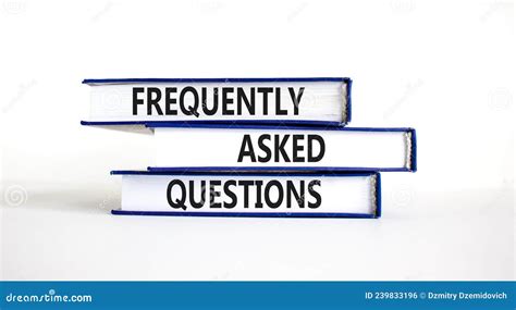 Faq Frequently Asked Questions Concept Text Under Torn Paper Royalty Free Stock Image