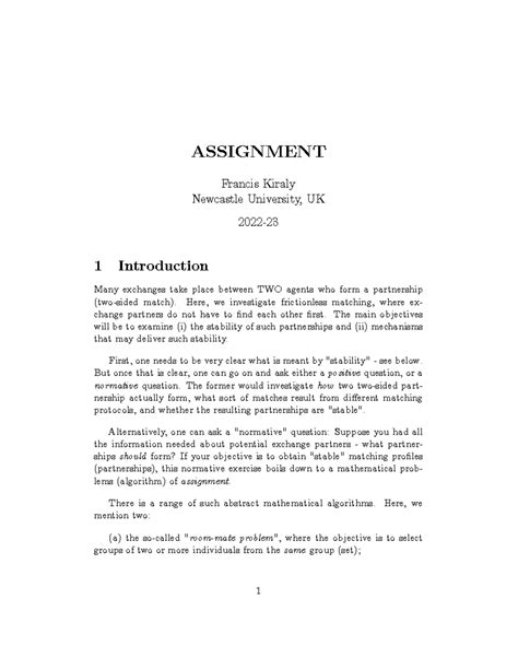 8assignment Notes Assignment Francis Kiraly Newcastle University Uk 2022 1 Introduction