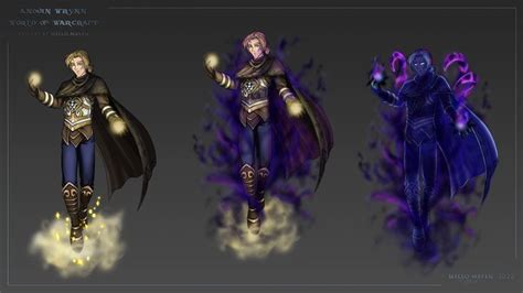 Anduin Priest Shadowlands Warcraft Characters Warcraft Art World Of
