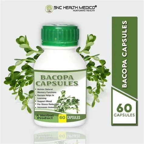 Bacopa Capsule 60 Capsules At Rs 199bottle In Lucknow Id 23345066233