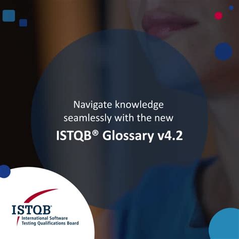 Istqb® International Software Testing Qualifications Board On Linkedin Istqb Istqbglossary