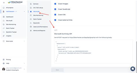 Site Audit Api Sitechecker Help Center