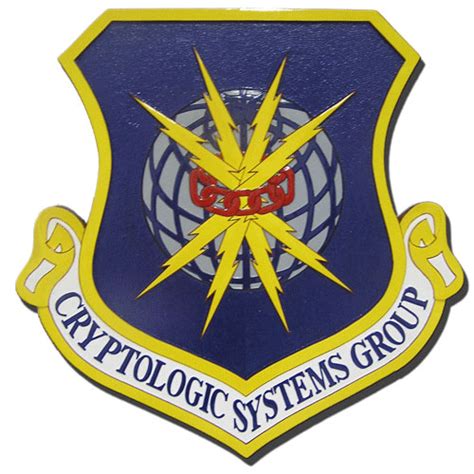 Cryptologic Systems Group Emblem American Plaque Company Military Plaques Emblems Seals