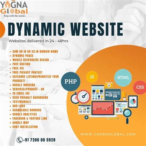 php javascript responsive dynamic website development rs 9999 project id 27306083662