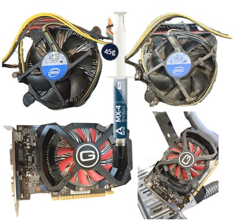 კომპიუტერის გაწმენდა თერმოპასტის შეცვლა თერმოპასტების შეცვლა მეორადი და ახალი ნივთების ყიდვა