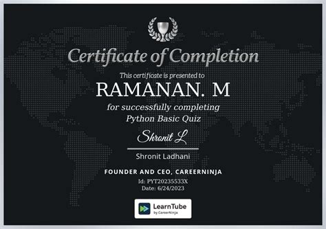 Ramanan M On Linkedin Pythonquiz Codingachievement Pythonprogramming