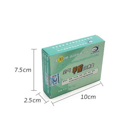 Sg Self Testing Formaldehyde Detection Kit New House Detection Of