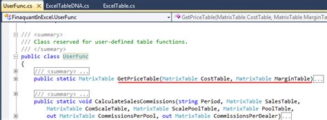 How To Add A User Defined Table Function To Excel