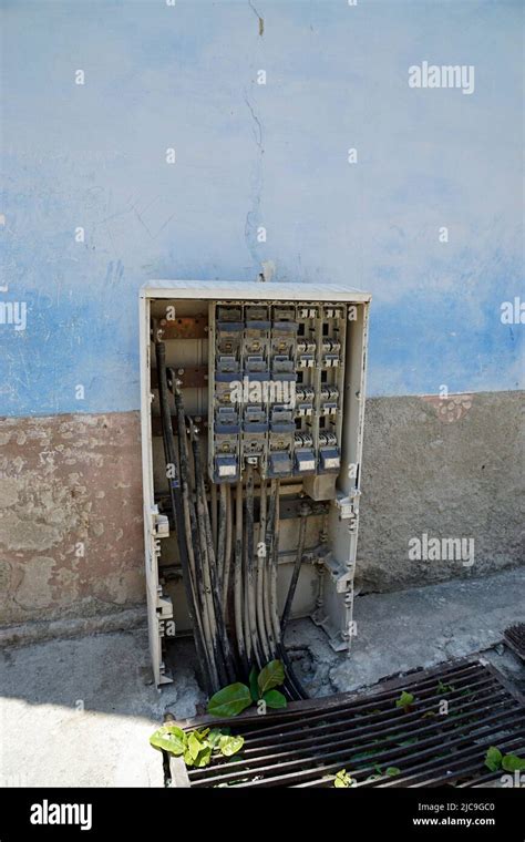 Old Fuse Box Hi Res Stock Photography And Images Alamy