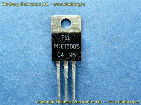 Semiconductor Mje13005 Mje 13005 Transistor Silicon Npn 300v