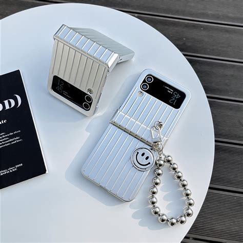 실버스트랩줄 실버 힌지보호 키링 Z플립케이스 플립5 케이스유니크 특이한 Zlip3 4 제트플립 귀여운 키치 감성 레트로 에이블리