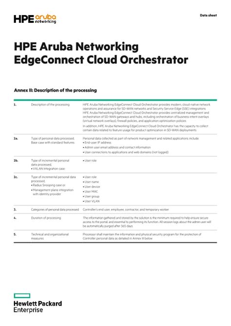Hpe Aruba Networking Edgeconnect Cloud Orchestrator