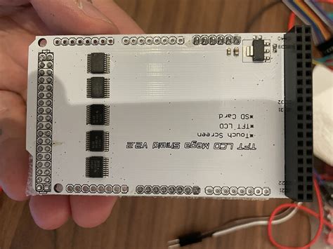 7 Tft Lcd Ssd1963 800x480 No Touch To Arduino Mega 2560 Displays Arduino Forum