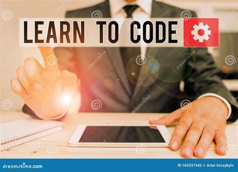 Word Writing Text Learn To Code Business Concept For Learn To Write