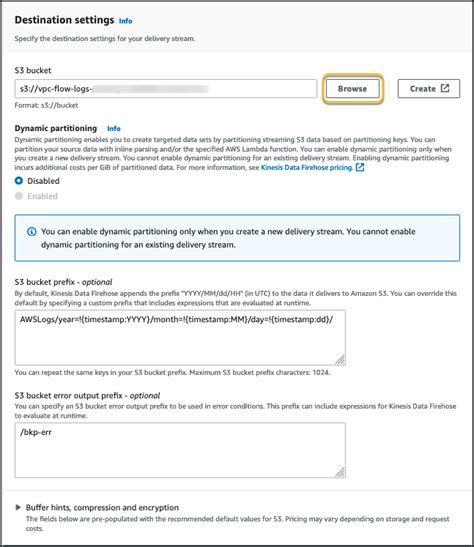 Enrich Vpc Flow Logs With Resource Tags And Deliver Data To Amazon S3 Using Amazon Kinesis Data