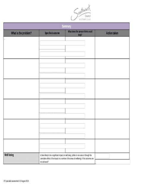 Occupational Therapy Assessment Occupational Therapy Assessment