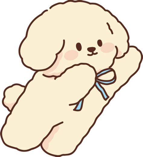 귀여운 강아지 캐릭터 일러스트 Canva