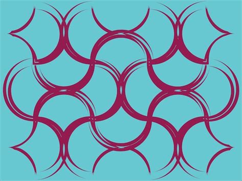 Premium Vector Structured Pattern Of Shell Shapes Can Be Printed For