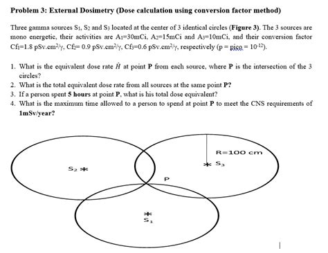 Solved Problem 3 External Dosimetry Dose Calculation Using