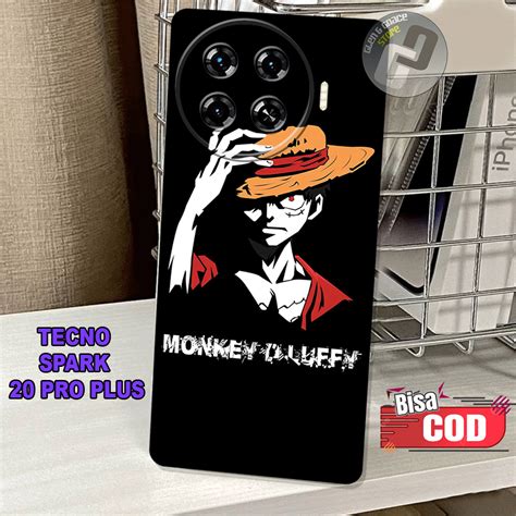 Jual G18 Case Pro Camera Tecno Spark 20 Pro Plus Terbaru 2024 Silikon Spark 20 Pro Motif Luffy